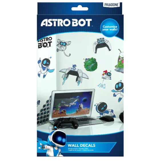 Astro Bot wall decals - FiguraNet - Figura, Szobor, Ajándék és Játék ...
